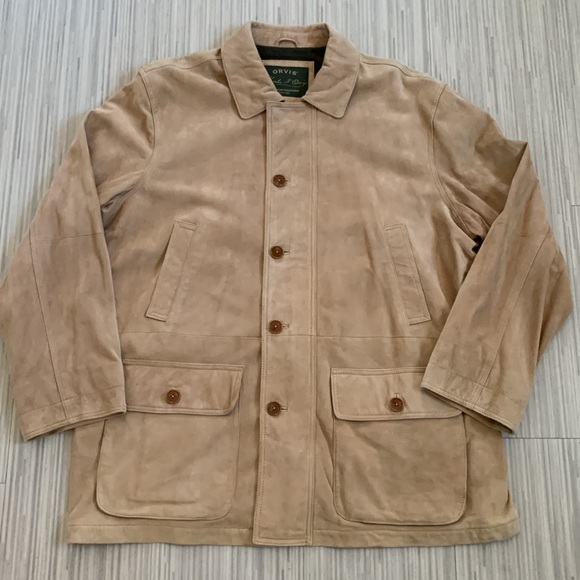 Orvis | Jackets & Coats | Suede Leather Orvis Signature Collection ...